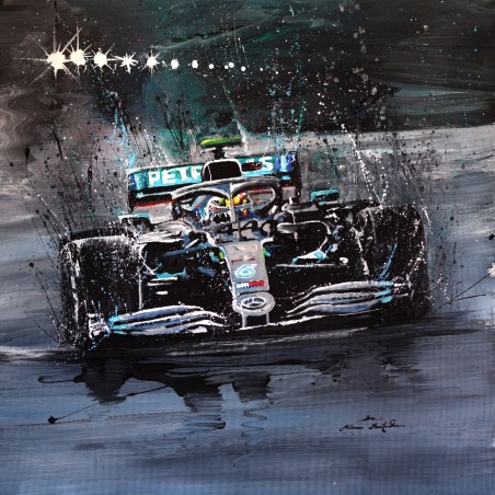 Tableau F1 Lewis : plus rapide que l'éclair | Rémi Bertoche